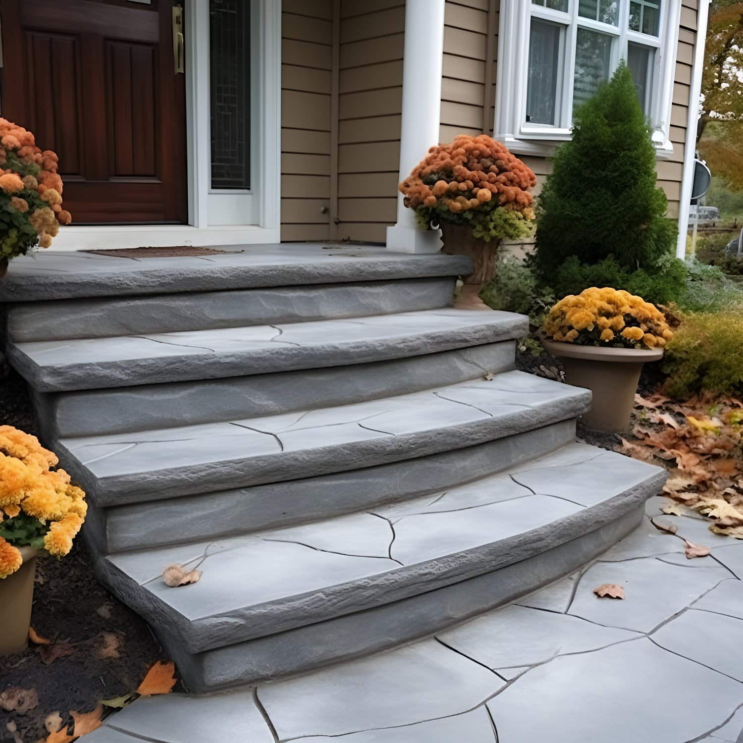 Decorative Concrete Steps