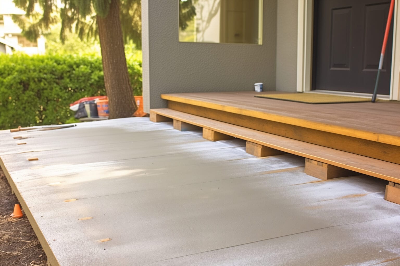 Innovative Home Improvement: Decking Over a Concrete Patio