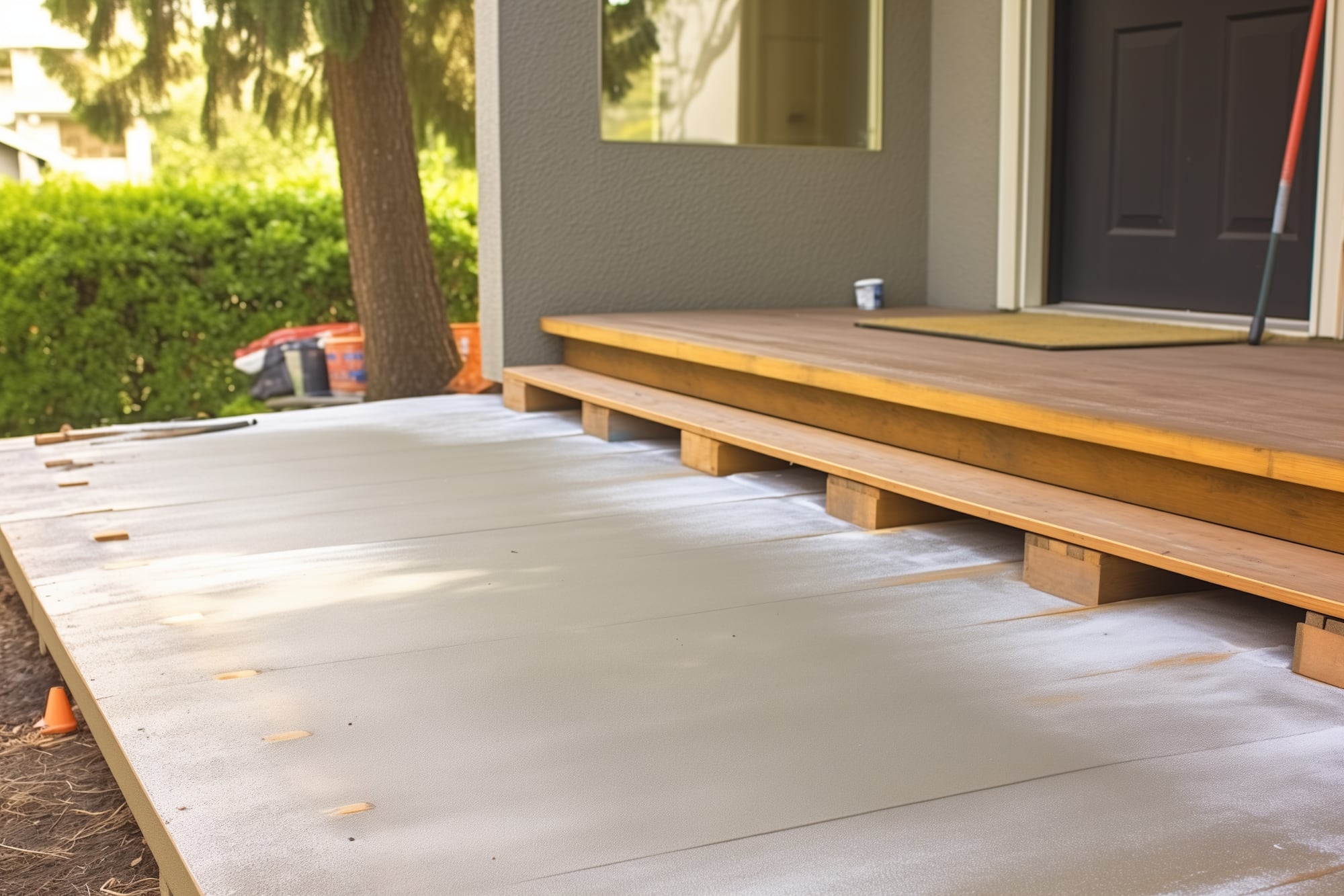 Innovative Home Improvement: Decking Over a Concrete Patio