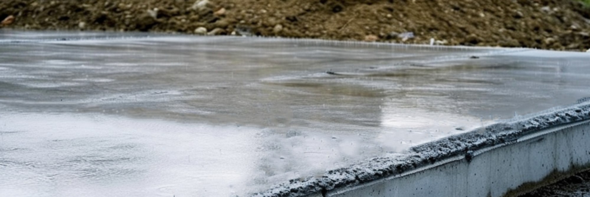 Pouring Concrete on Wet Ground: Guide for Homeowners